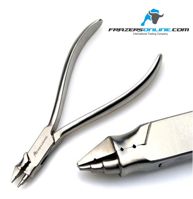 ORTHODONTIC UTILITY FORMING DENTAL INSTRUMENTS PLIER